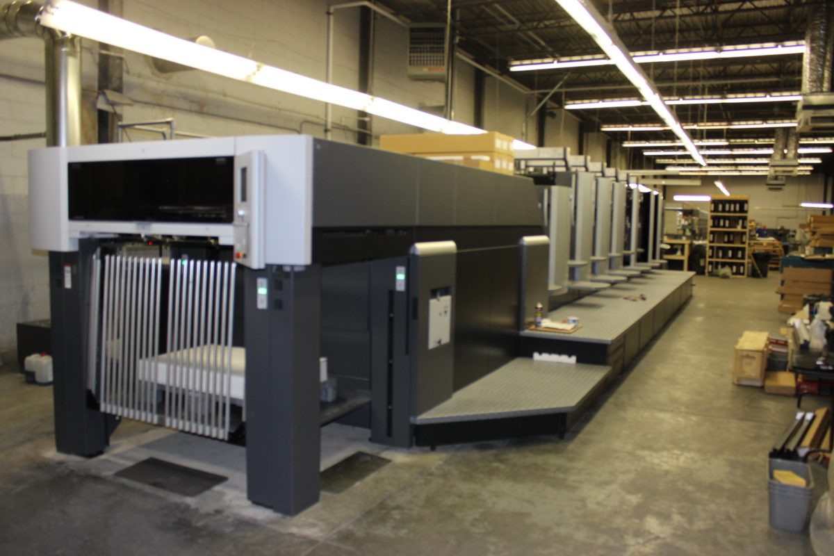 30 second new press install – Direct Printing Impressions